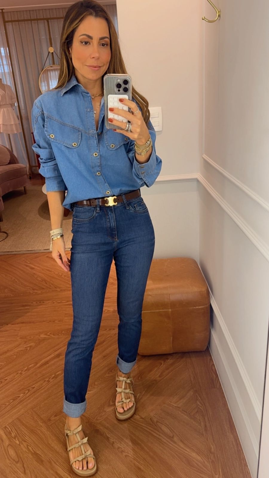 Camisa Jeans Havana – Atelier Linah